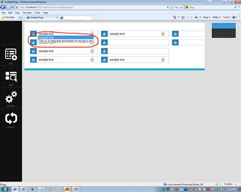 Html Responsive Internet Explorer 8 Web Site Using Aspnet Stack