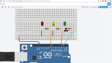 Arduino Uno Tutorial 2 Street Light Project Basic Youtube