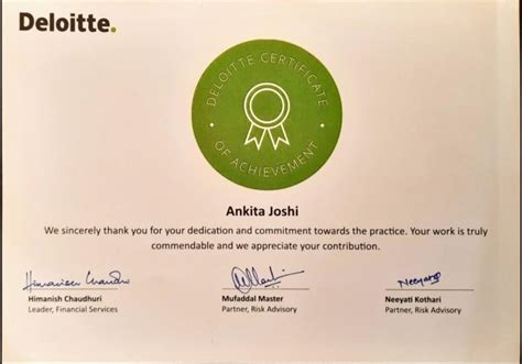 Ankita J On Linkedin I Am Delighted To Share That I Have Recently Received A Certificate Of
