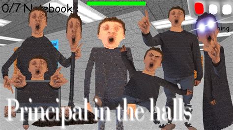 Principal Working At Baldis Basics Youtube