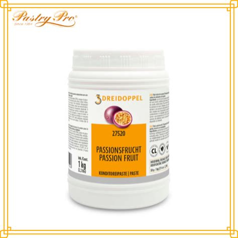 Dreidoppel Compound Passion Fruit Paste 1kg Pastry Pro