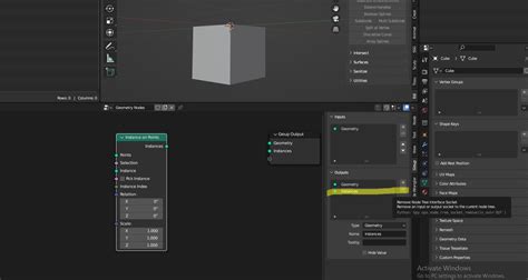 What Is The New Instance Pin For In Output Node Modeling Blender