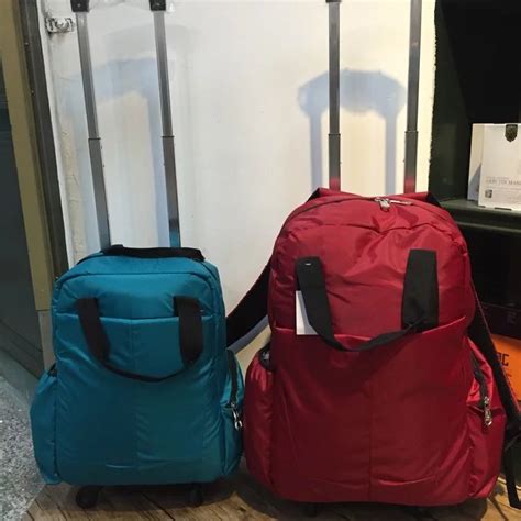 新品双肩拉杆背包万向轮可拆可折叠旅行箱防水超轻电脑登机箱14寸