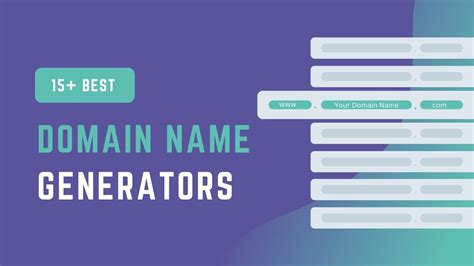 15 Best Domain Name Generators A To Z Guide For Beginners