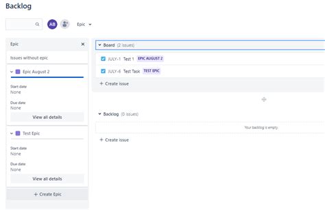 Solved How To Show Epic In Kanban Board Of Software Proje