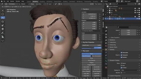 3d Model 3d Character Rigging For Games Unreal Unity Vrchat In