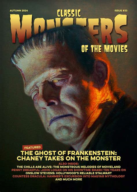 Classic Monsters Magazine Issue 33 Legacy Edition Hardback Classic Monsters Shop