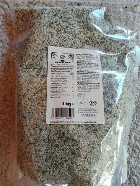Sementes De Cânhamo Bio 1 Kg Compra Já Koro