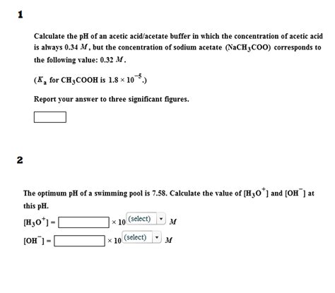 Solved Using The Ka Values In The Table Below Calculate