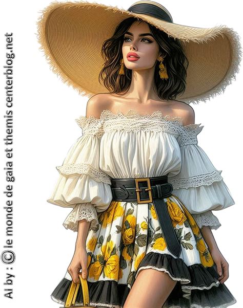 Ai Tube Femme Jaune Png Yellow Woman Png