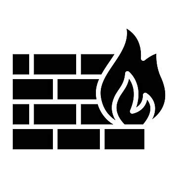 Firewall Symbol Server Communication Vector Symbol Server Communication PNG And Vector With