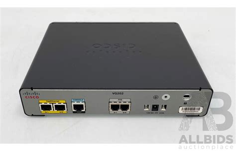 Cisco Vg202xm Analog Voice Gateway Lot 1516569 Allbids