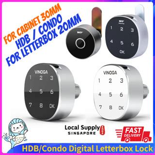 LetterBox Digital Lock SG SELLER VINOGA WT Letter Box Lock HDB Mailbox Digital Lock For HDB