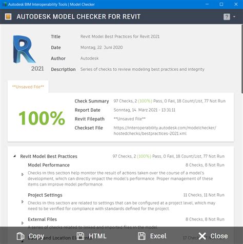 Model Checker For Revit Basics BIM Me UP