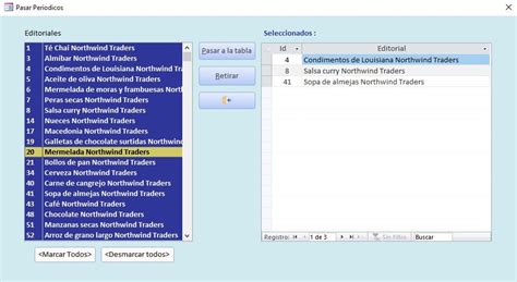 ¿cómo Llenar Una Tabla Desde Un Listbox En Access Microsoft Access