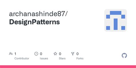 GitHub Archanashinde87 DesignPatterns