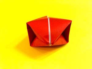 花の折り紙 チューリップちゅーりっぷの簡単な作り方 その4How to make an easy origami tulips簡単折り紙教室