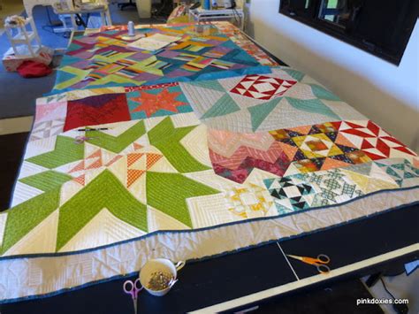 Julie Stocker Quilts At Pink Doxies Moda Modern Building Blocks Quilt Porn