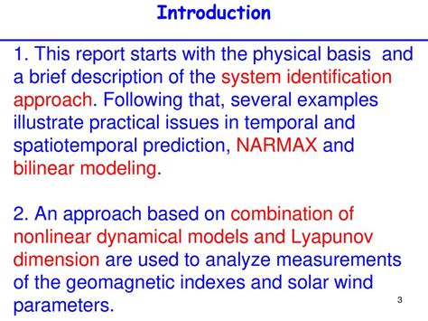 Robust Narmax Model And Forecast Of Geomagnetic Indices Ppt Download