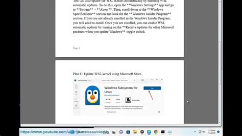 Update Wsl Kernel On Windows 11