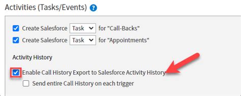 Salesforce Object Mapping Task Mapping Vanillasoft