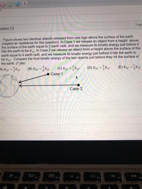 Solved 7 Pts Estion 11 Figure Shows Two Identical Objects