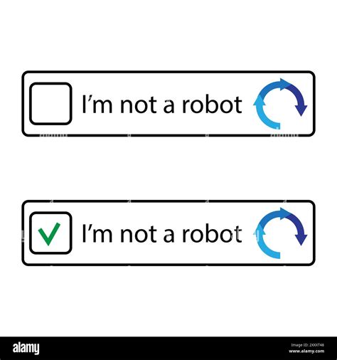 Captcha Verification Icons Checkbox With Text I Am Not A Robot