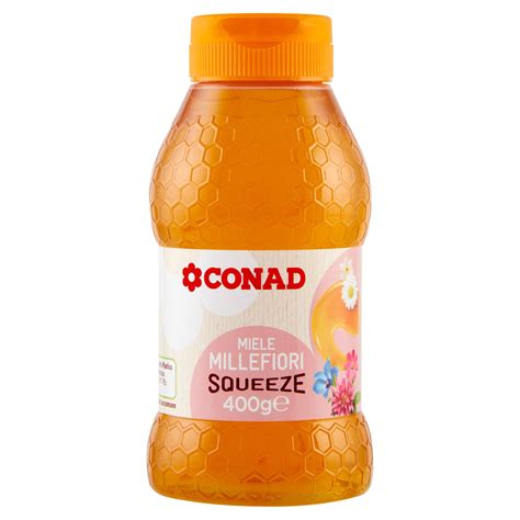 Miele Millefiori Squeeze 400 g Conad online | Conad