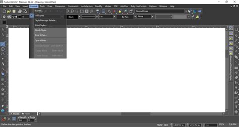 Default User Interface Turbocad 2021 Default User Interface Turbocad 2021