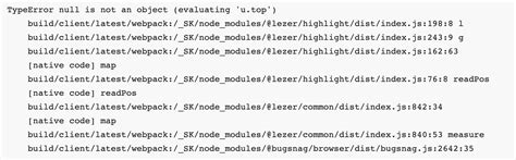 Typeerror Null Is Not An Object Cannot Read Properties Of Null V6
