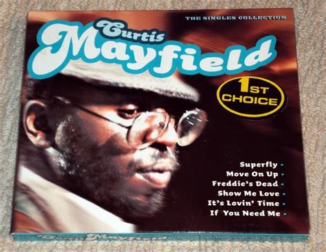 Curtis Mayfield The Singles Collection Cd 18 Tracks Slipcover