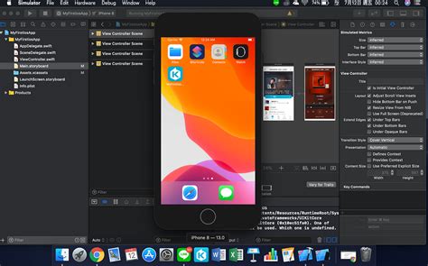 App模擬器操作錄製github上傳練習 前言：在建立一個 Ios App 專案後，於 Storyboard By Vic