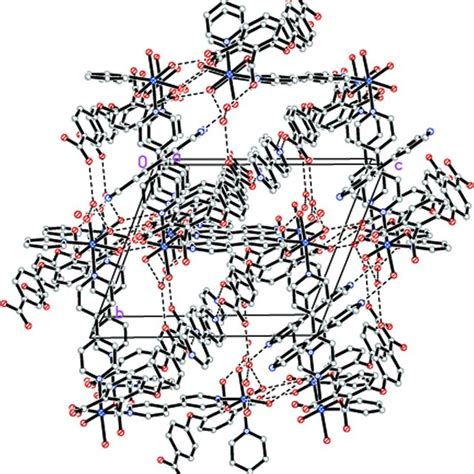 A View Of Three Dimensional Supramolecular Structure Of I Resulting