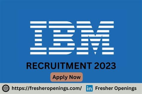 IBM Fresher Hiring Off Campus Recruitment Apply Now