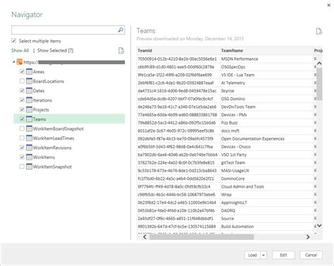 通过 Excel 访问分析数据 Azure Devops Microsoft Learn