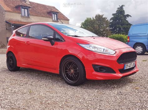 2015 Ford Fiesta With 17x75 40 Rota Tfs301 And 20540r17 Toyo Tires