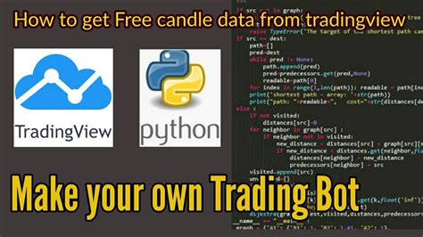 Tradingview How To Fetch Candle Data For Trading Bot Tvdatafeed Python Binance Youtube