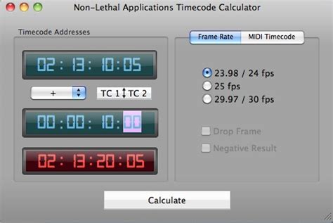 Timecode Calculators In The Mac App Store Free But Not Great By Scott Simmons ProVideo Coalition
