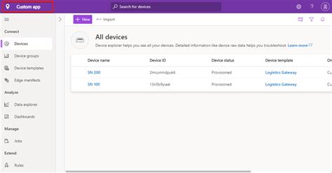 自定義 Azure Iot Central Ui Azure Iot Central Microsoft Learn