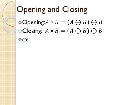 ppt morphological image processing chapter 9 powerpoint presentation id 2588937