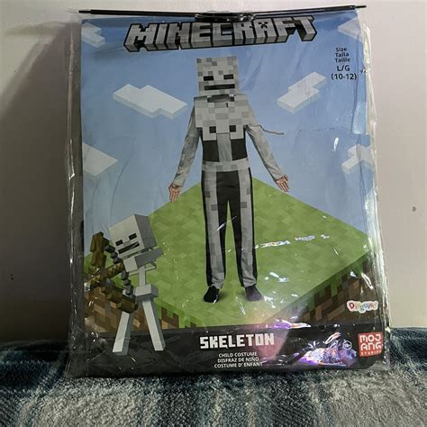 Skeleton Minecraft Costume