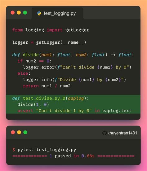 python testing khuyen tran