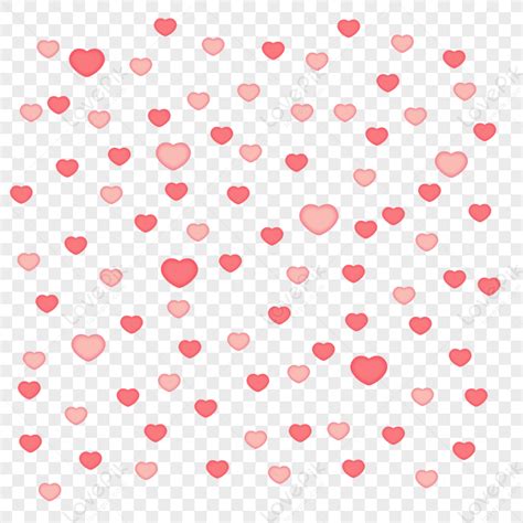 붉은 심장 모양의 배경 하트 일러스트빨간장식적인 Png 일러스트 무료 다운로드 Lovepik
