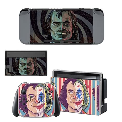 Joker Joaquin Phoenix Decal Skin For Nintendo Switch Console And Controllers