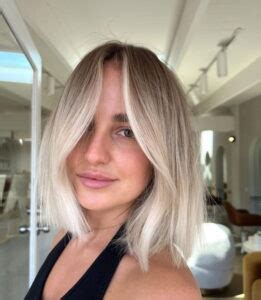 40 Cool Blonde Bob With Bangs Haircuts