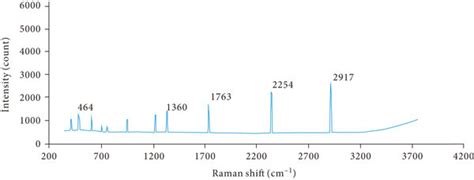 Characteristics Of Laser Raman Spectra Of The Fluid Inclusions Within Download Scientific