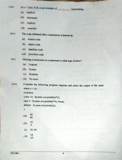 Icse Class 10 Computer Question Paper 2023 Download Pdf