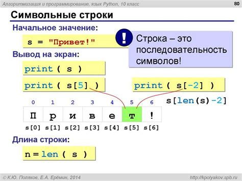Python строки Строки в Python для начинающих