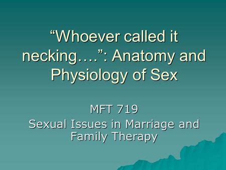 Sexual Difficulties And Solutions Ppt Download