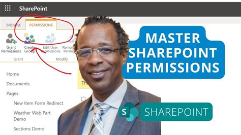 Sharepoint Permissions Explained Control Access With Groups And Libraries Youtube